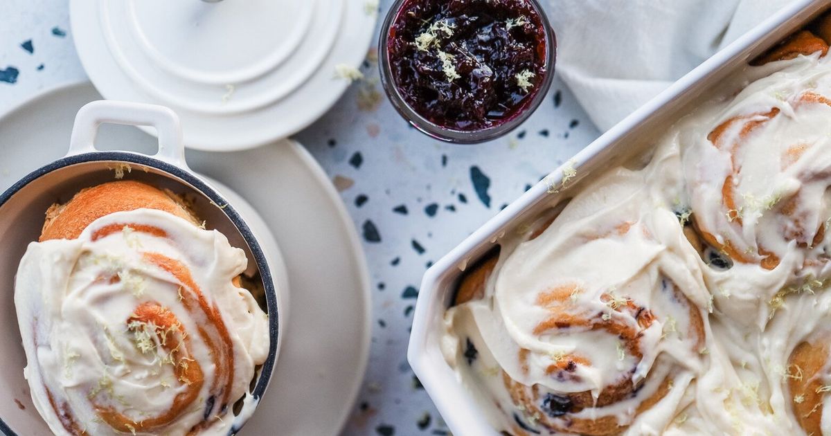 Lemon blueberry morning rolls make for memorable start to Mother’s Day ...