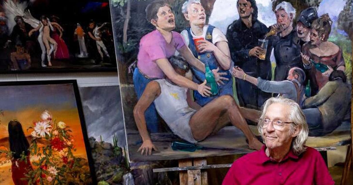 A Phoenix artist’s complicated relationship with his homeless neighbors ...