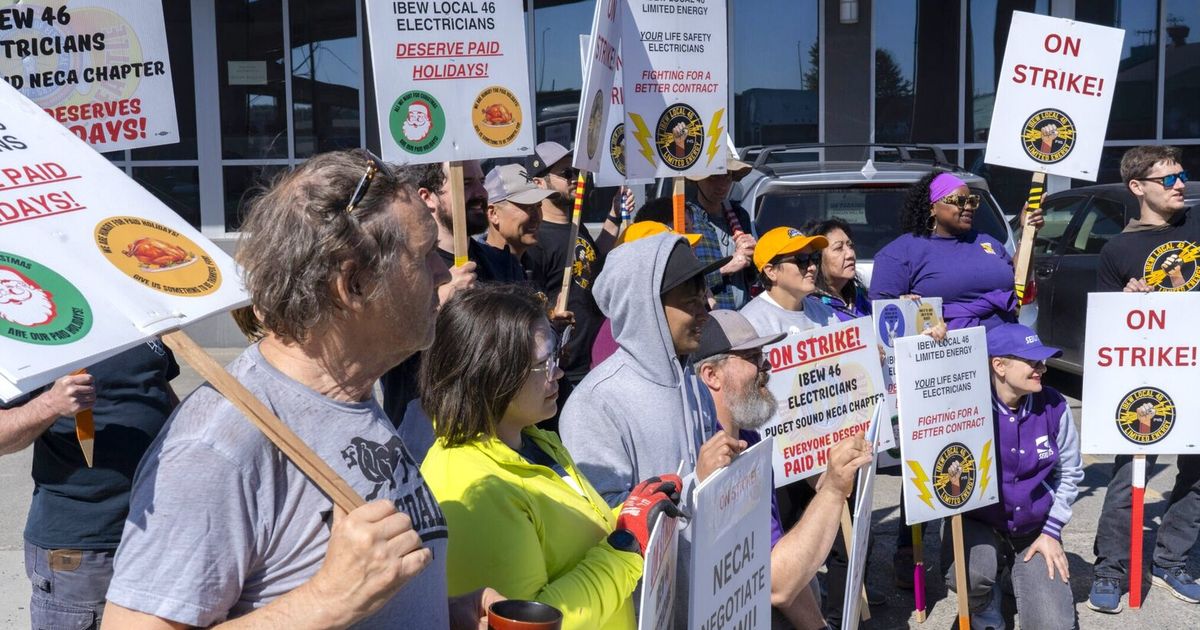 Seattle-area electrician strike stretches beyond five weeks | The ...