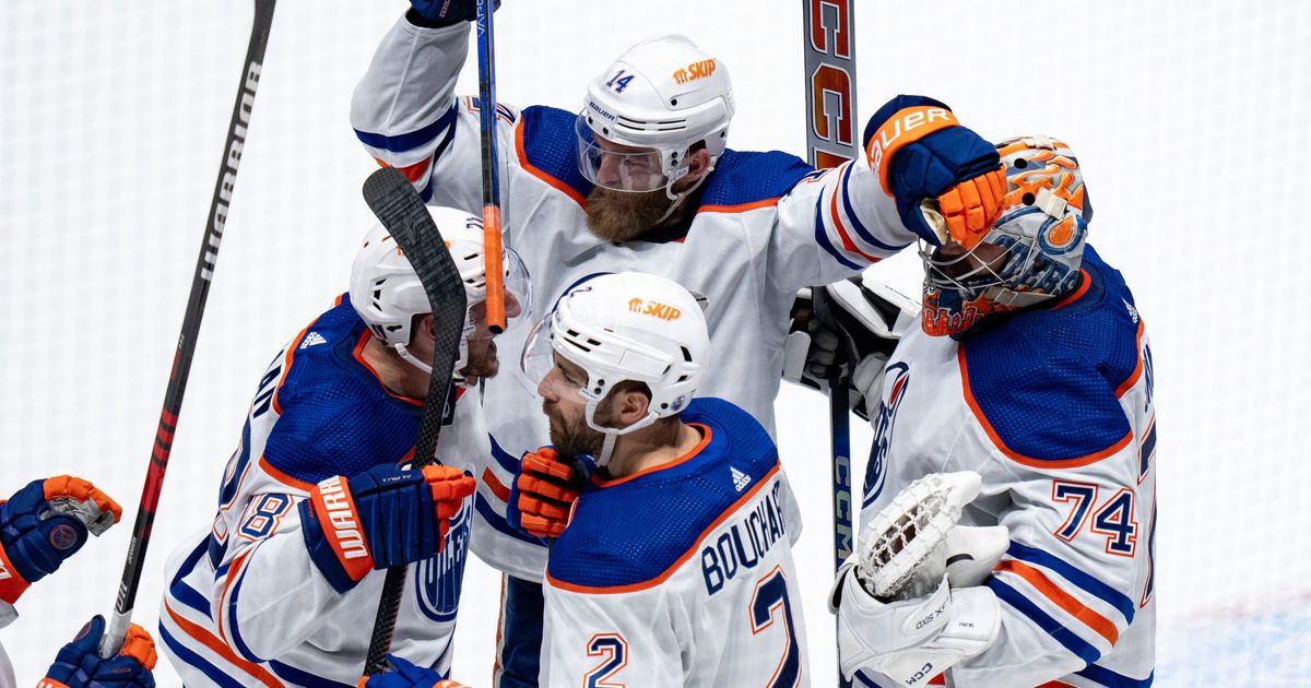 Oilers beat Canucks 3-2 in Game 7 to advance to Western Conference ...