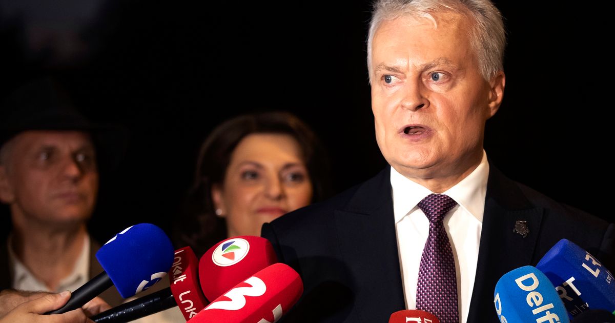 Incumbent Lithuanian president reelected in landslide win over PM | The ...