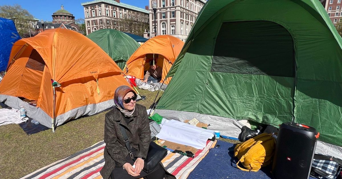 A retired teacher saw inspiration in Columbia’s protests. Eric Adams ...