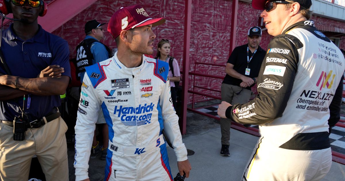 Larson relieved to be granted waiver that keeps him in NASCAR playoffs ...