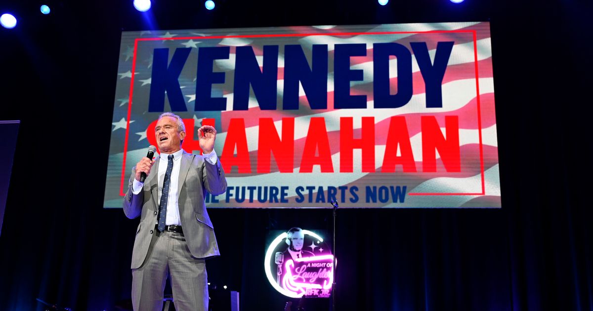 Robert F. Kennedy Jr. challenges Donald Trump to debate at Libertarian ...