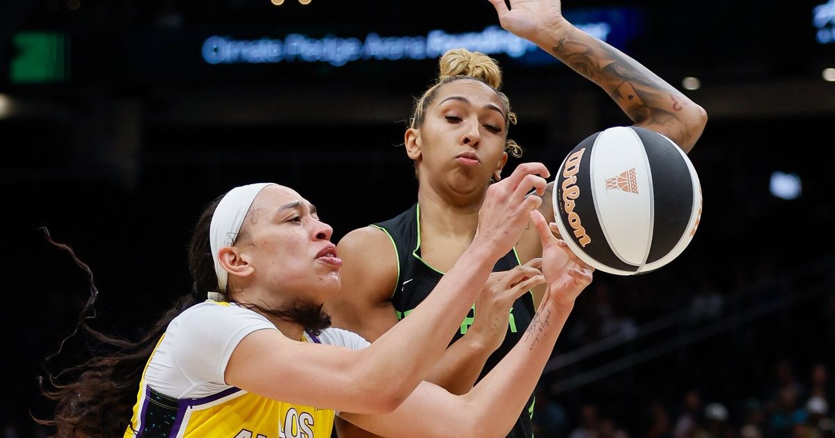 Photos: Storm defeat Sparks at home, 95-79 | The Seattle Times
