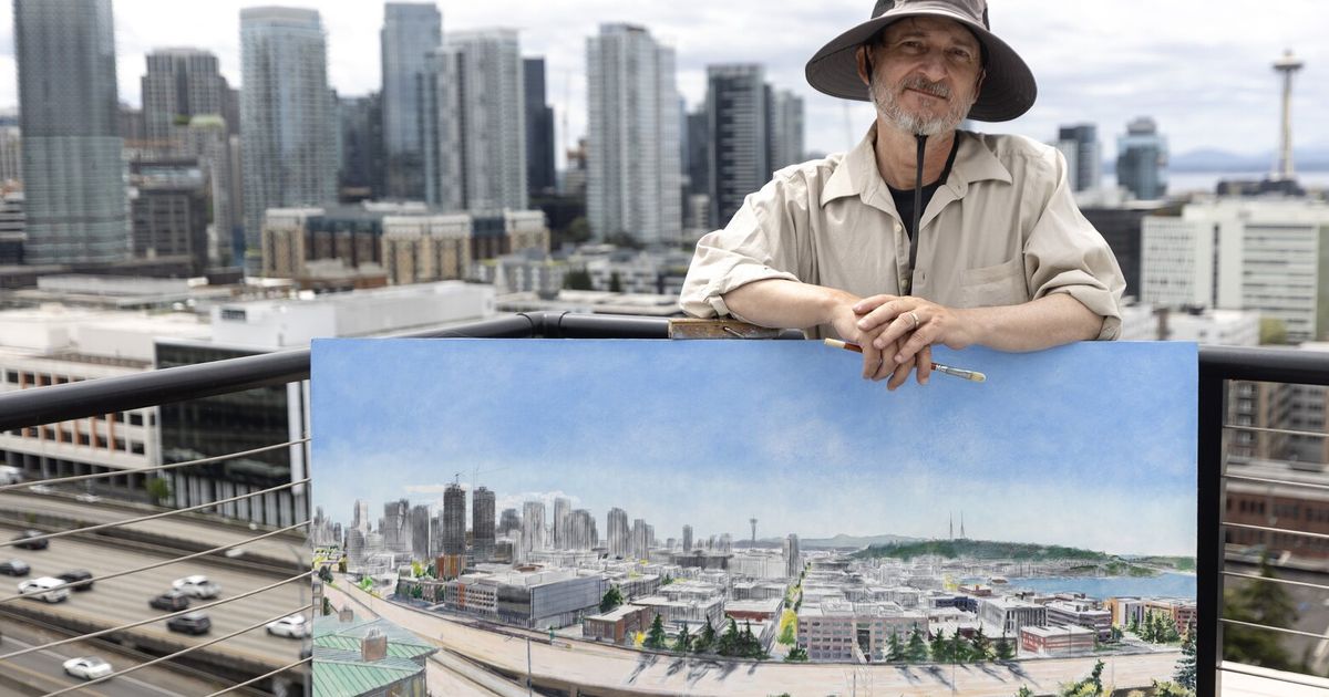 Seattle painter Michael Stasinos captures city on canvas | The Seattle ...