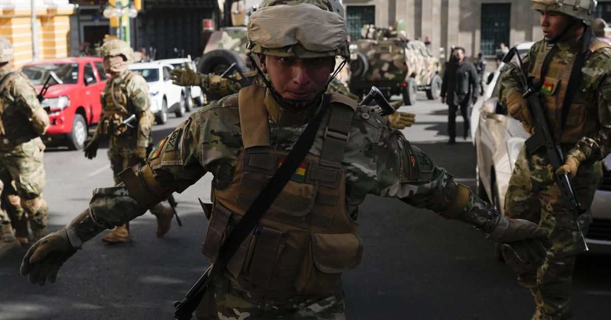 Bolivian general arrested after apparent failed coup attempt as ...