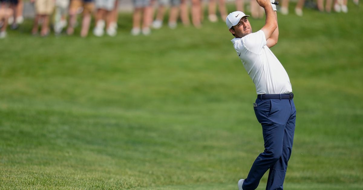 Scottie Scheffler’s big finish gives him a 3-shot lead at the Memorial ...