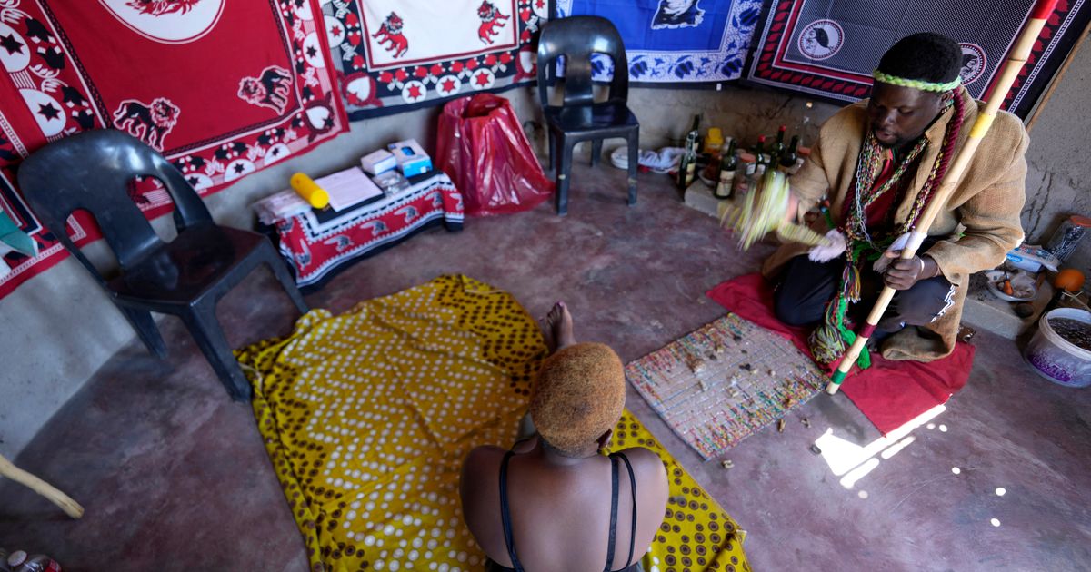 In South Africa, traditional healers join the fight against HIV. Stigma ...