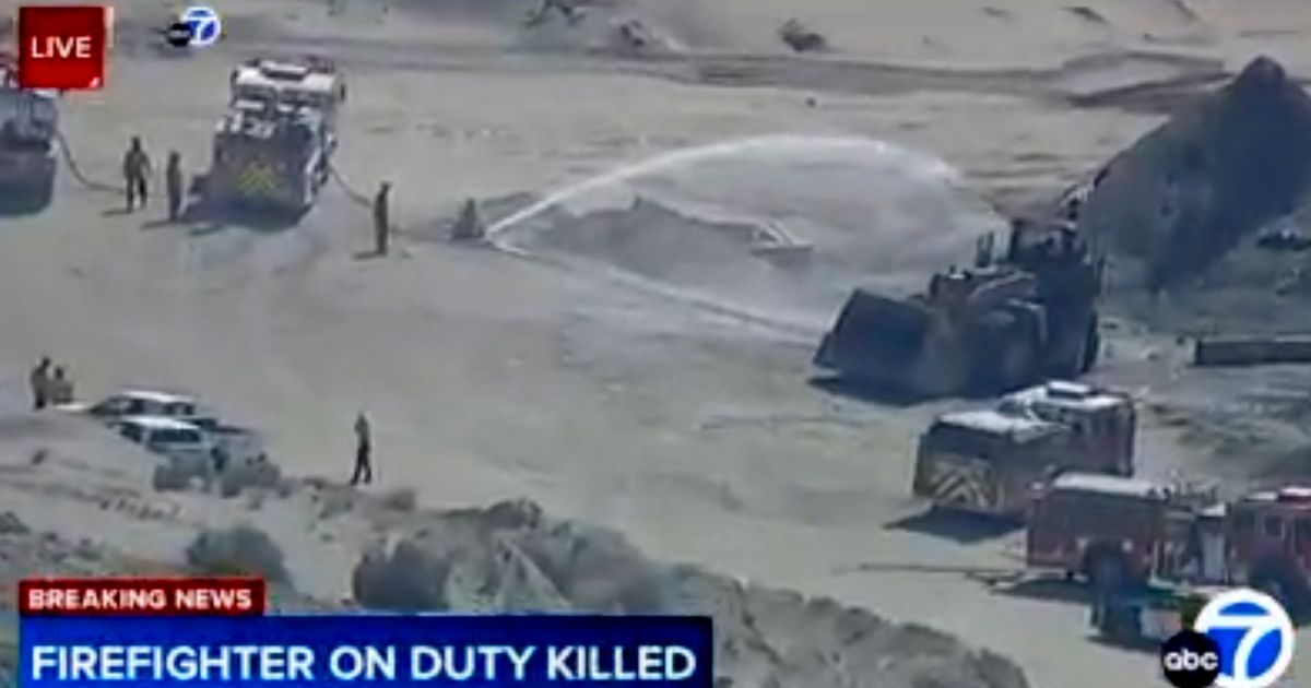 Firefighter killed in explosion while battling front end loader fire in ...