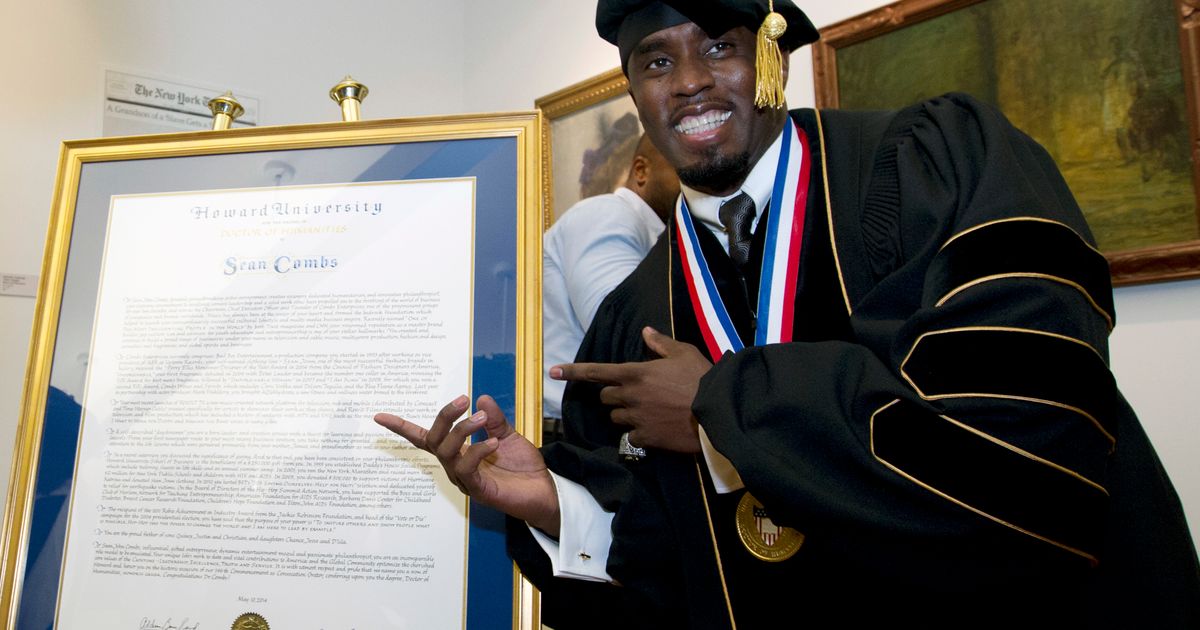 Howard University cuts ties with Sean ‘Diddy’ Combs after video of ...