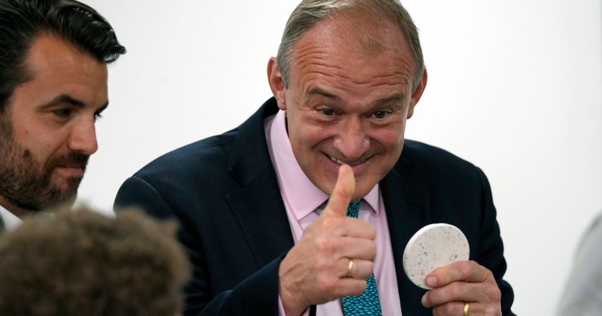 Britain’s rollercoaster-riding Liberal Democrat leader embraces stunts ...