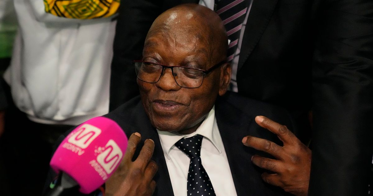 Former South Africa leader Zuma threatens legal action over allegations ...