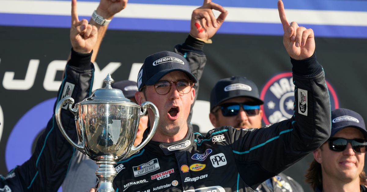 Austin Cindric gives Team Penske its first NASCAR win and some much ...