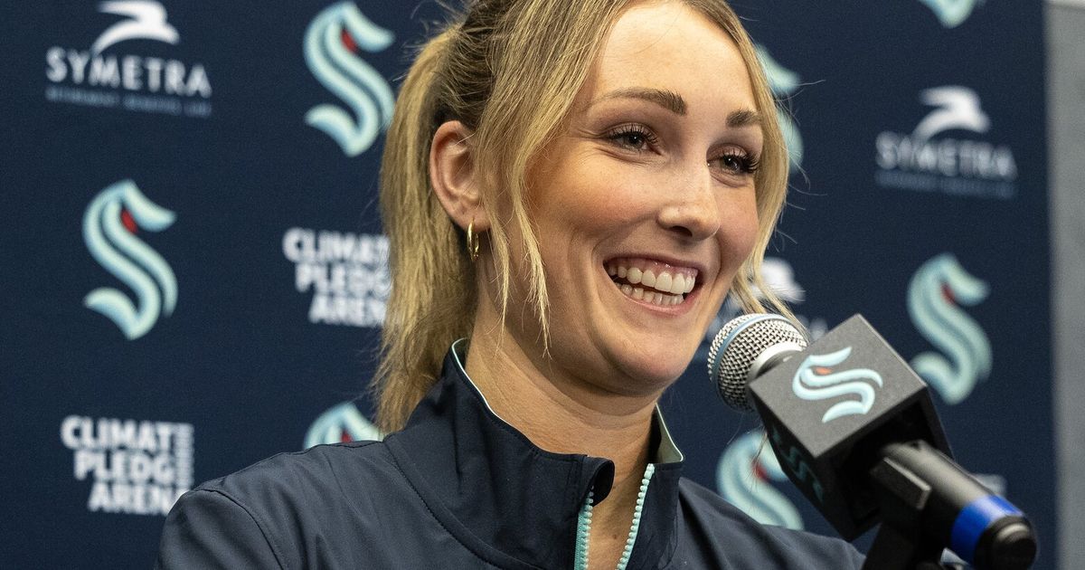 Kraken name Jessica Campbell the NHL’s first woman assistant coach ...