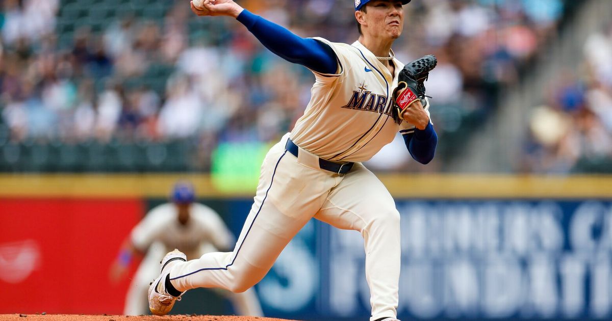 Mariners starter Bryan Woo gets back on track with solid outing against ...