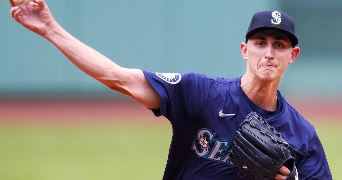 Mariners pitcher George Kirby pays tribute to Tim Wakefield with first ...