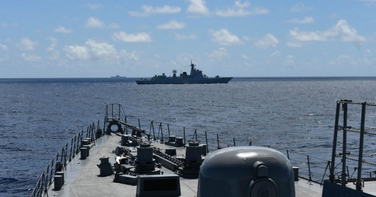 US Coast Guard patrol spots Chinese naval ships off Alaska island | The ...