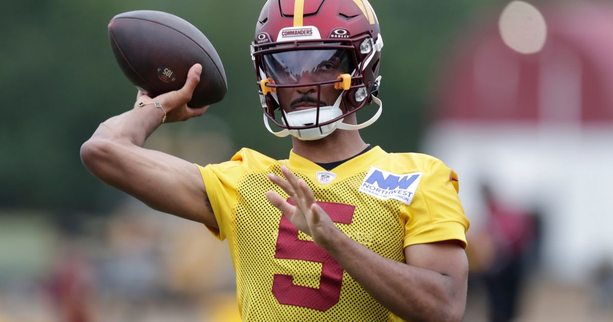 Rookie quarterback Jayden Daniels is the focus of Washington Commanders ...