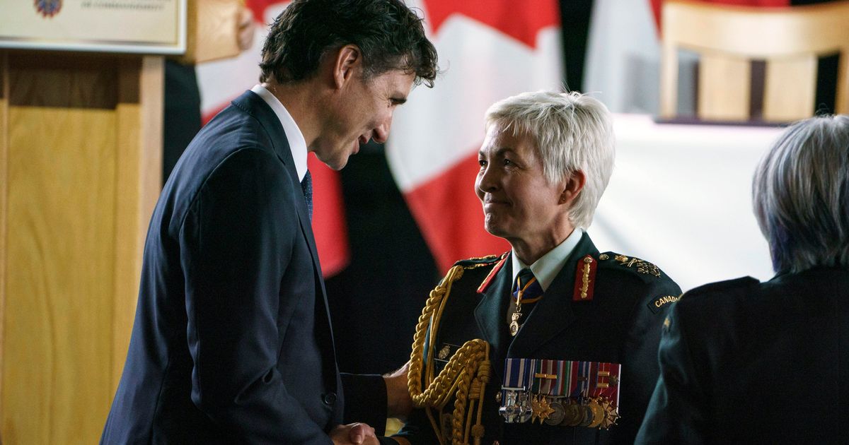 A woman becomes commander of the Canadian Armed Forces for the first ...