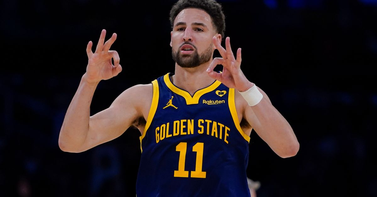 Klay Thompson offers thoughtful farewell to Warriors, fans in Instagram ...