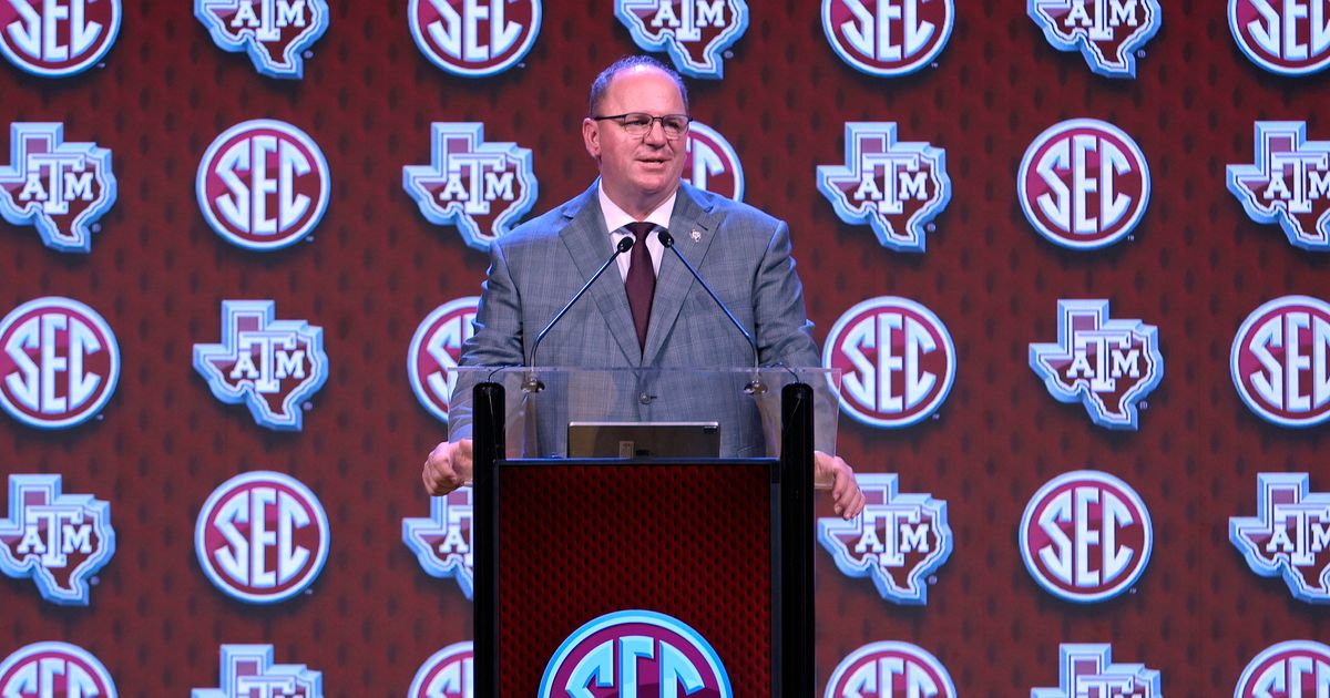 Texas A&M not as noisy, which is good for the Aggies since Mike Elko ...