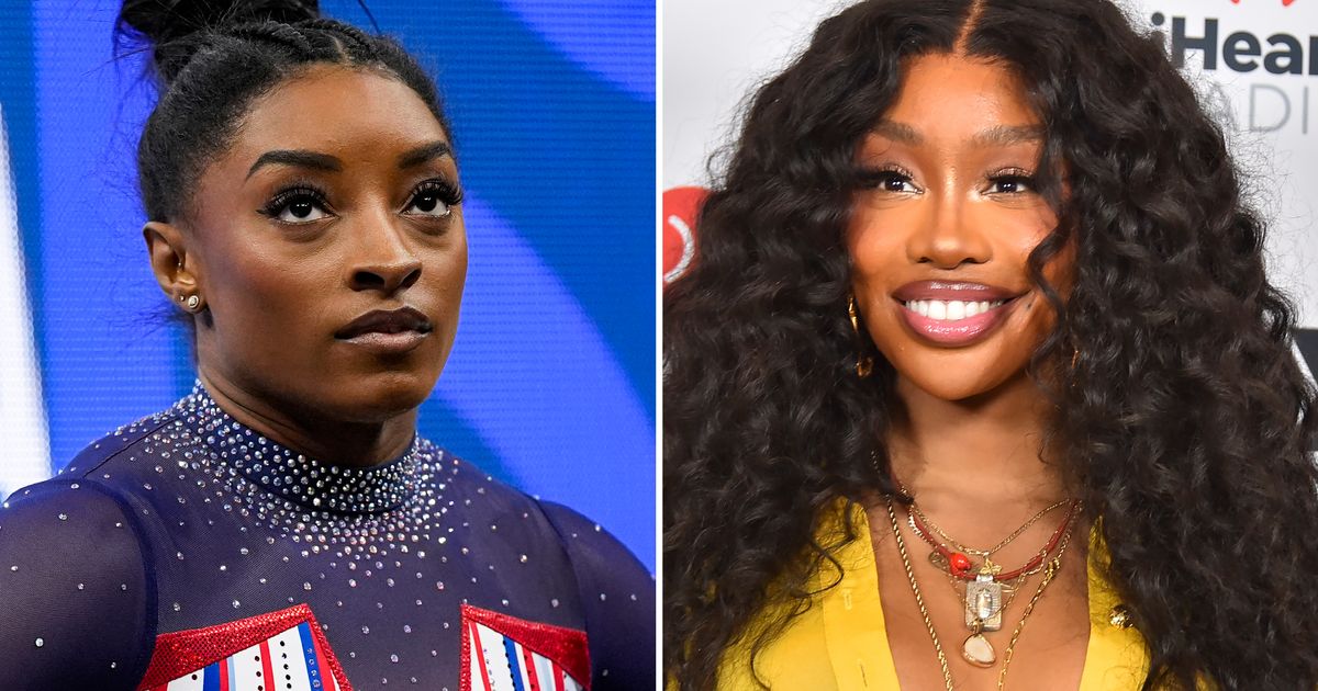 SZA shows off gymnastics skills in a friendly handstand contest with ...