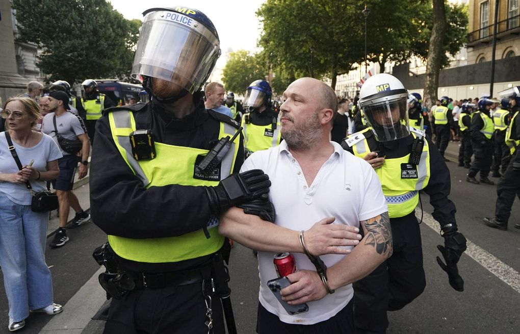 UK prime minister talks of ‘standing army’ of police to deal with ...