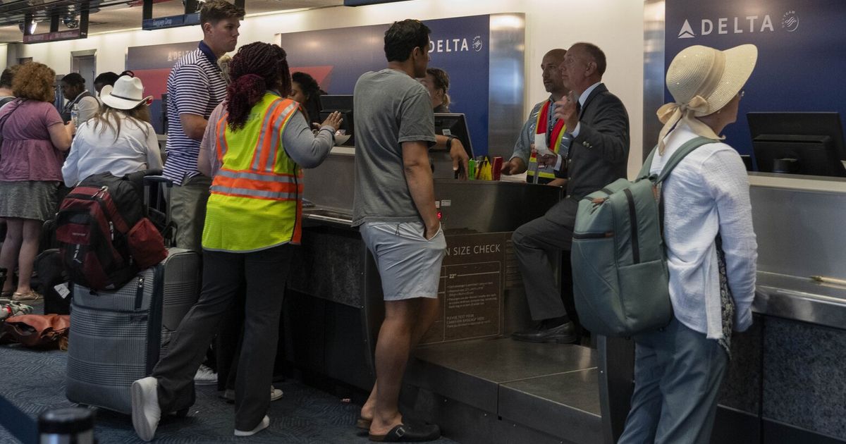 Microsoft says Delta was largely responsible for flight cancellations ...