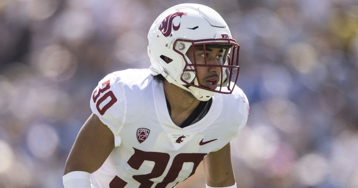 Jackson Lataimua’s big day at WSU fall camp shows transition to safety ...