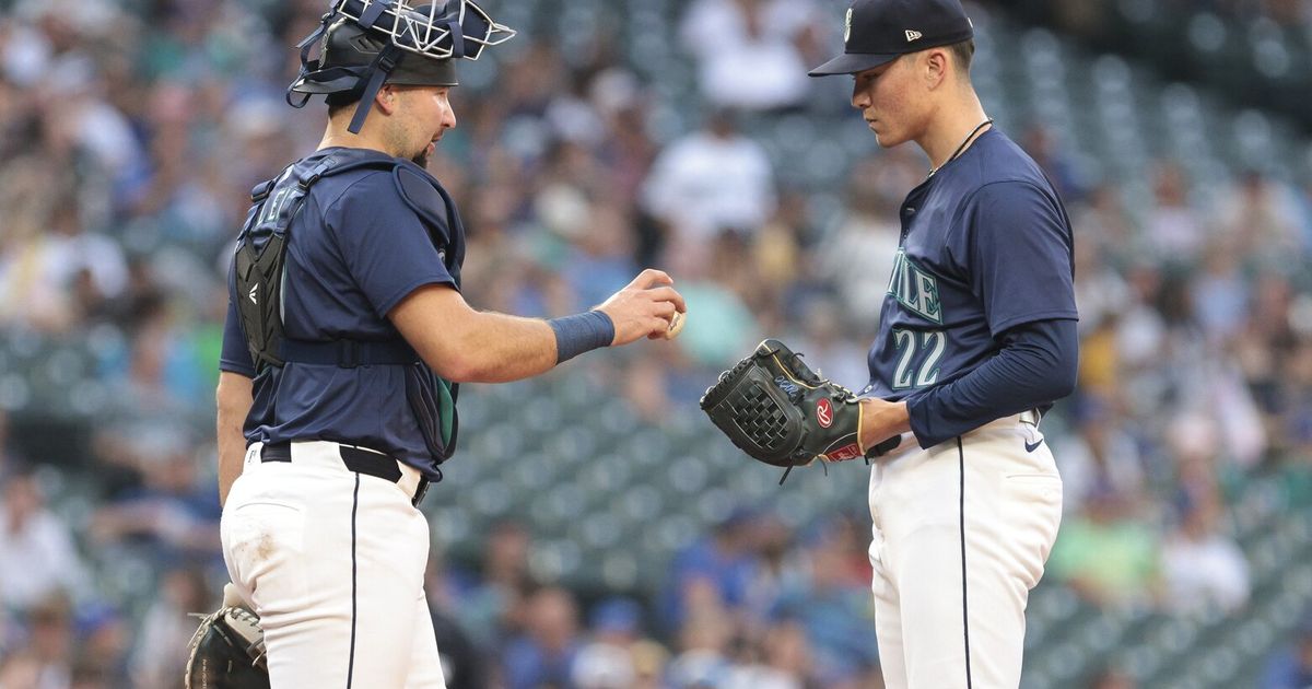 How a pointed conversation with Cal Raleigh helped Mariners’ Bryan Woo ...