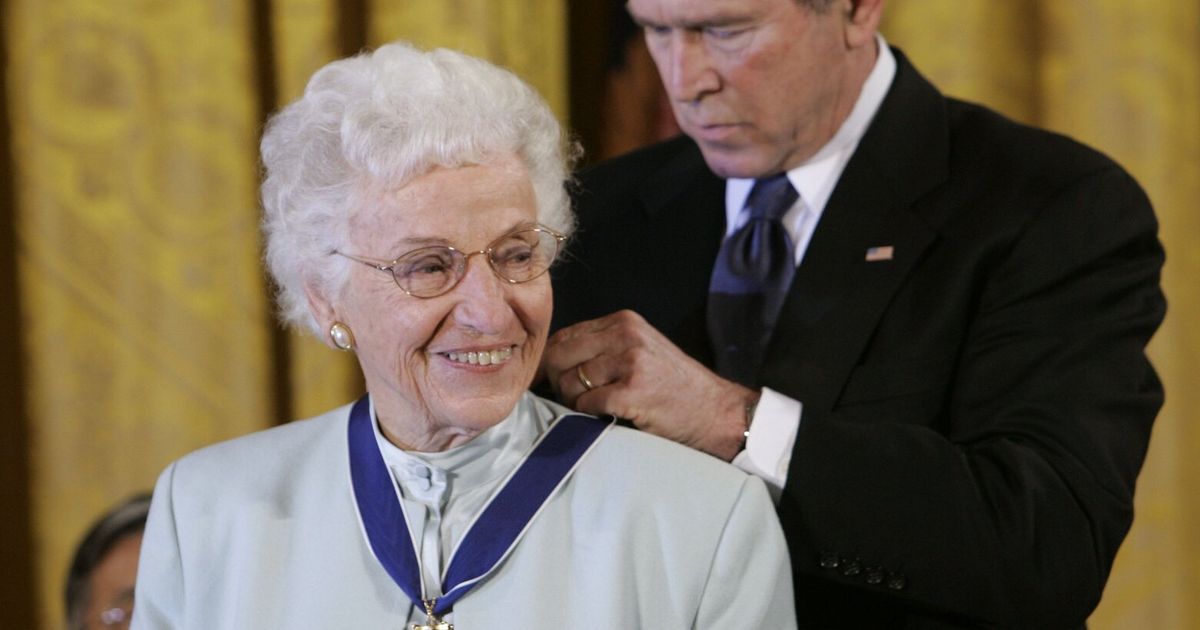 Ruth Johnson Colvin, who founded Literacy Volunteers of America, has ...