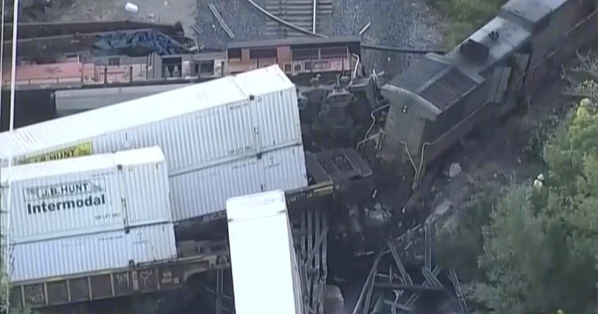 2 freight trains collided in Colorado, damaging a bridge, spilling fuel ...