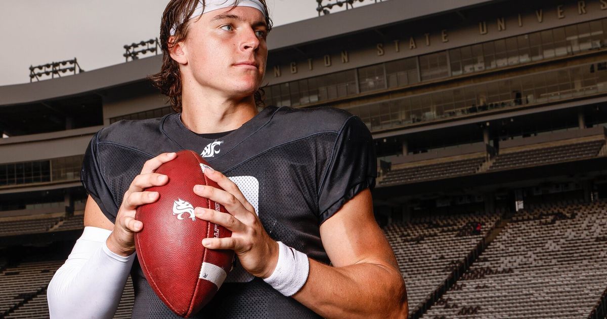 The pressure will be on WSU’s new QB John Mateer. He’s ready to embrace ...