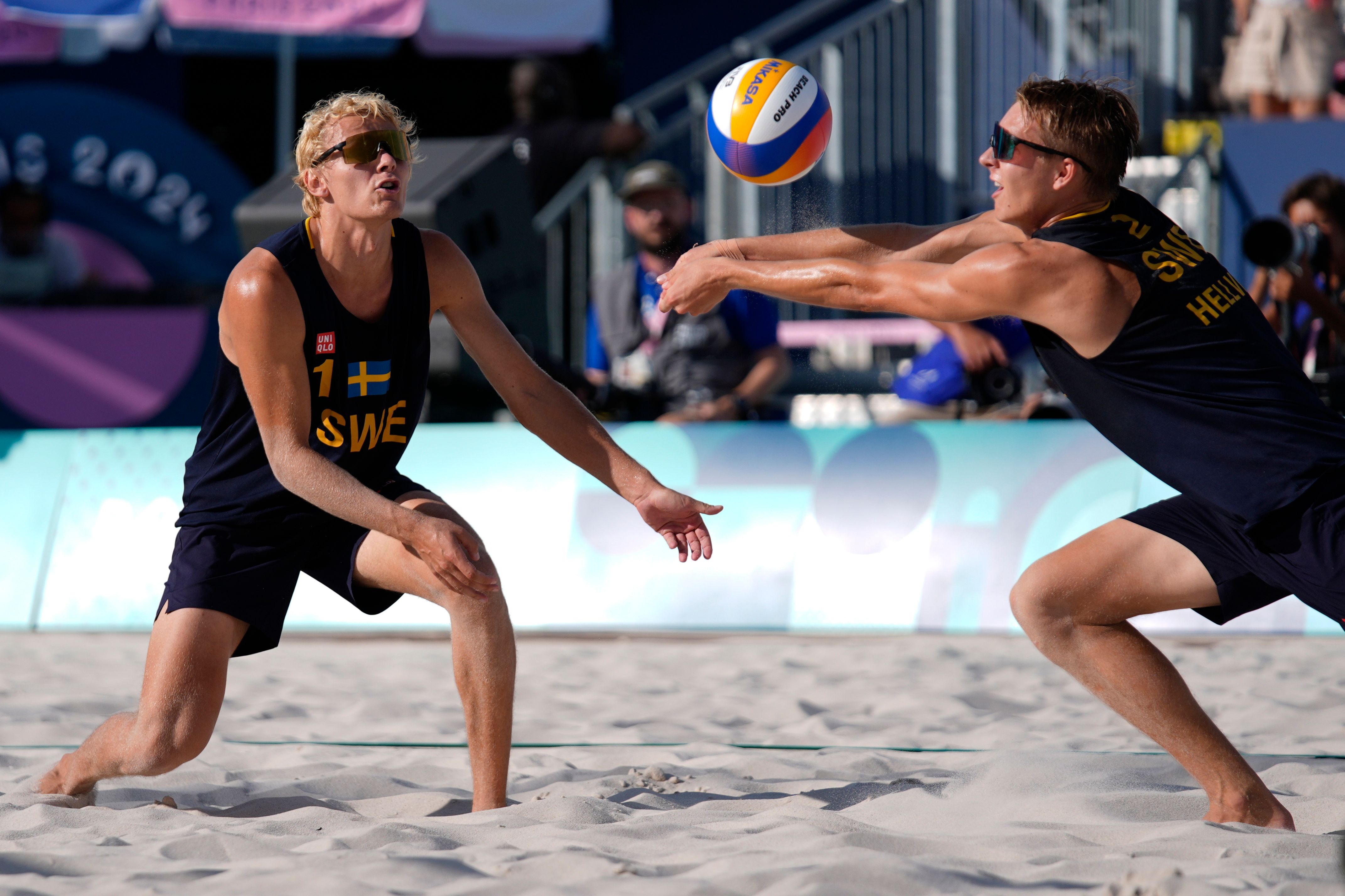Beach volleyball player store