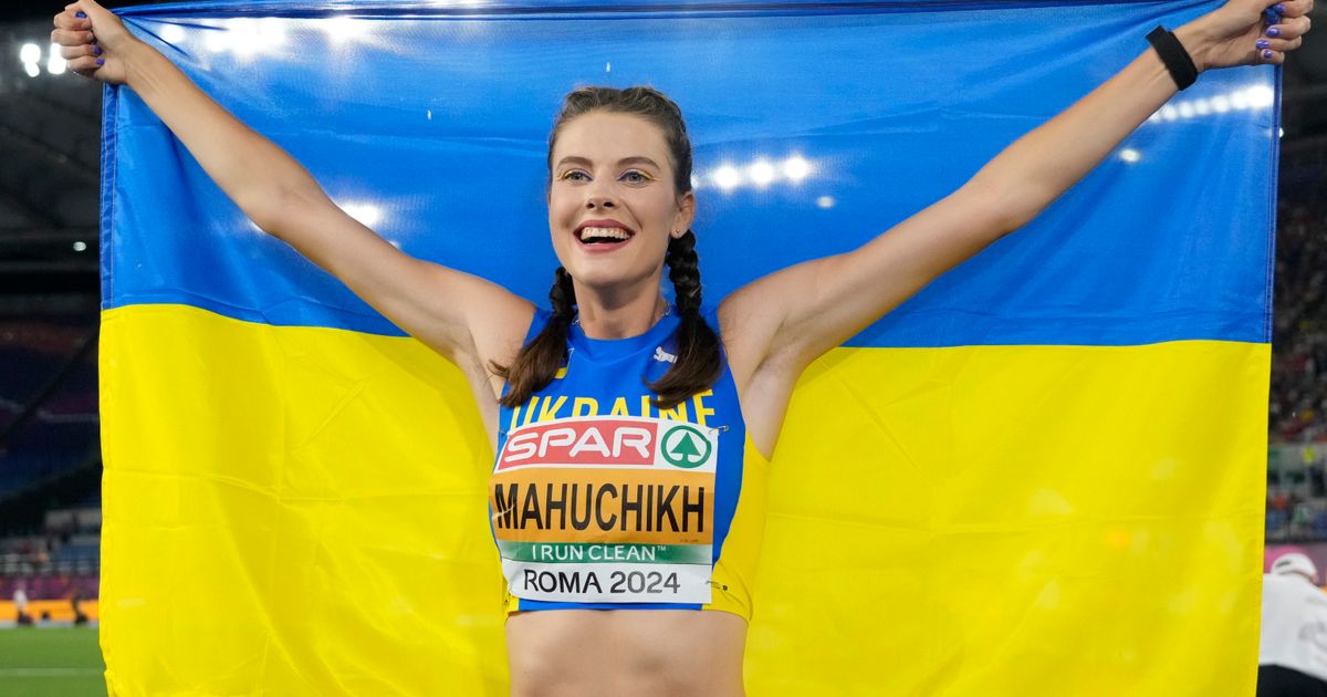 Olympics on her mind, Ukraine in her heart, world-record high jumper ...