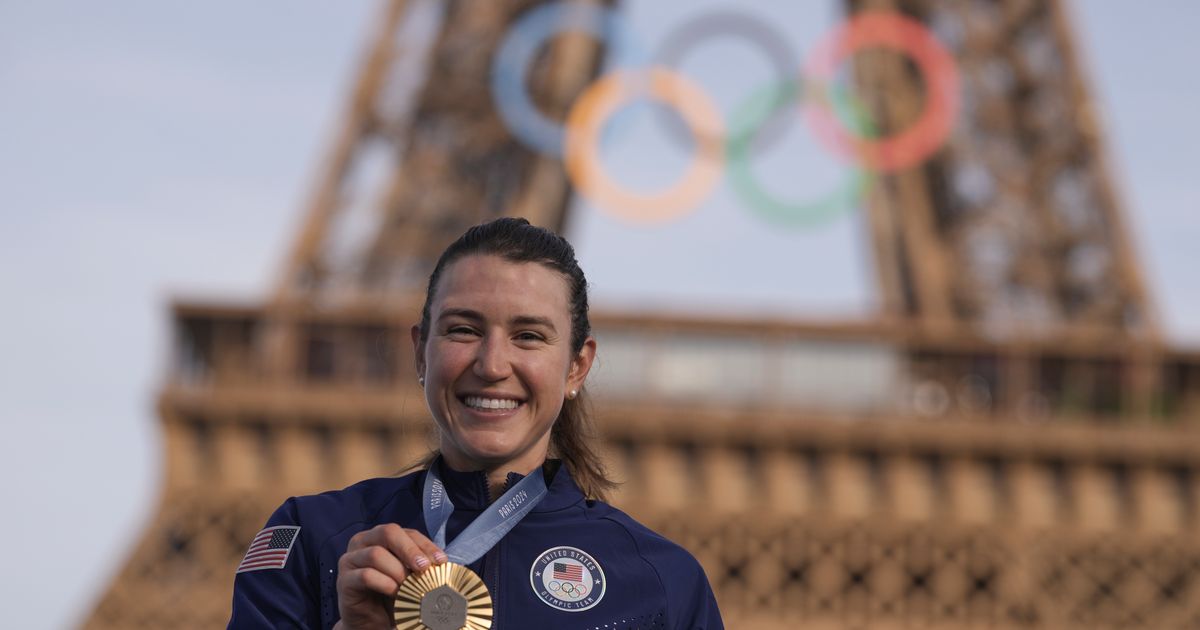 Kristen Faulkner wins Paris Olympics women’s road race for US after ...