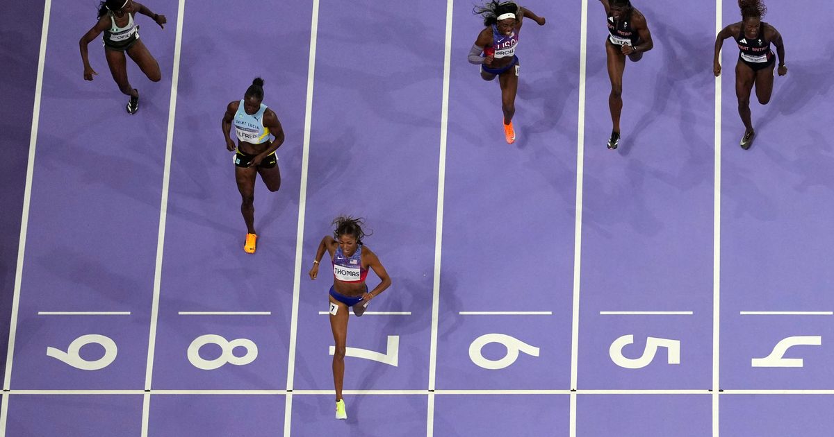 Harvard graduate Gabby Thomas sprints to 200-meter gold medal for the ...