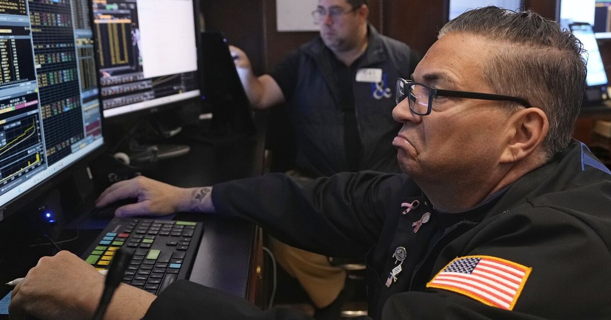 Wall Street tumbles on worries about the economy, and Dow drops more than 600 | The Seattle Times
