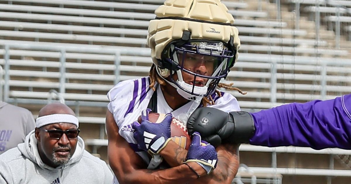 UW RB Cameron Davis basks in return to football after injury stole 2023 ...