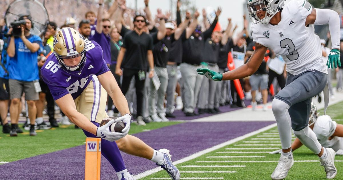 Washington football vs. Eastern Michigan: Updates, score, how to watch ...