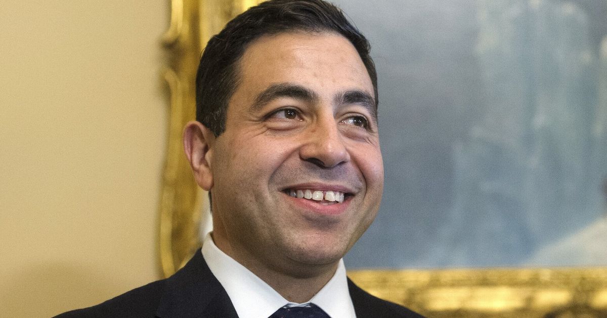 New Jersey Democrat George Helmy sworn in as replacement for Menendez ...