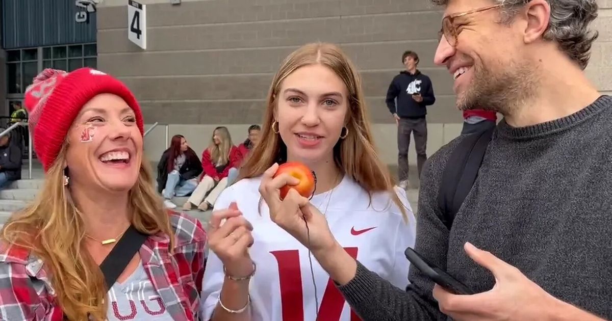 Video: Washington, WSU fans talk Apple Cup, college football ...