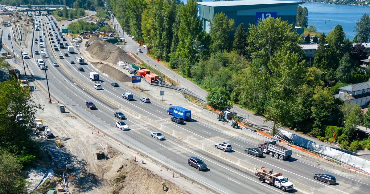 Multilane closures this weekend at both ends of I-405 | The Seattle Times
