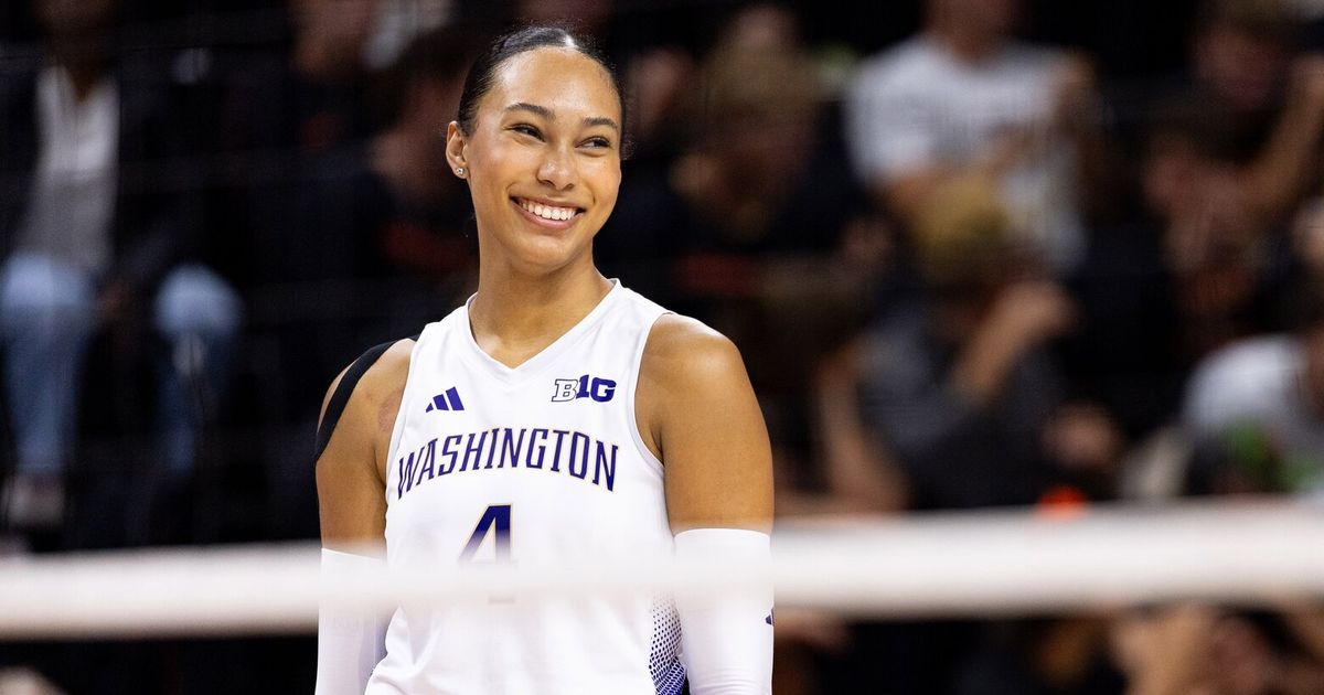 Emoni Bush has helped UW volleyball take 10-0 record into Big Ten play ...