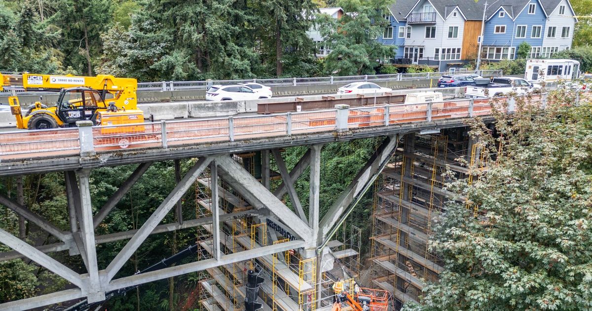 Before Seattle vote on $1.55B levy, city goes on a bridge repair binge ...