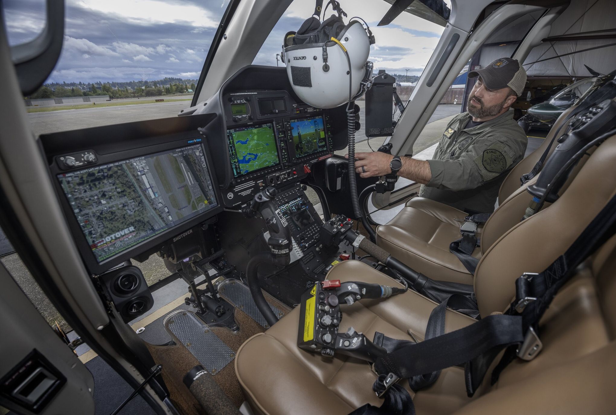 King County Sheriff Helicopter VIDEO: Guardian One Helicopter