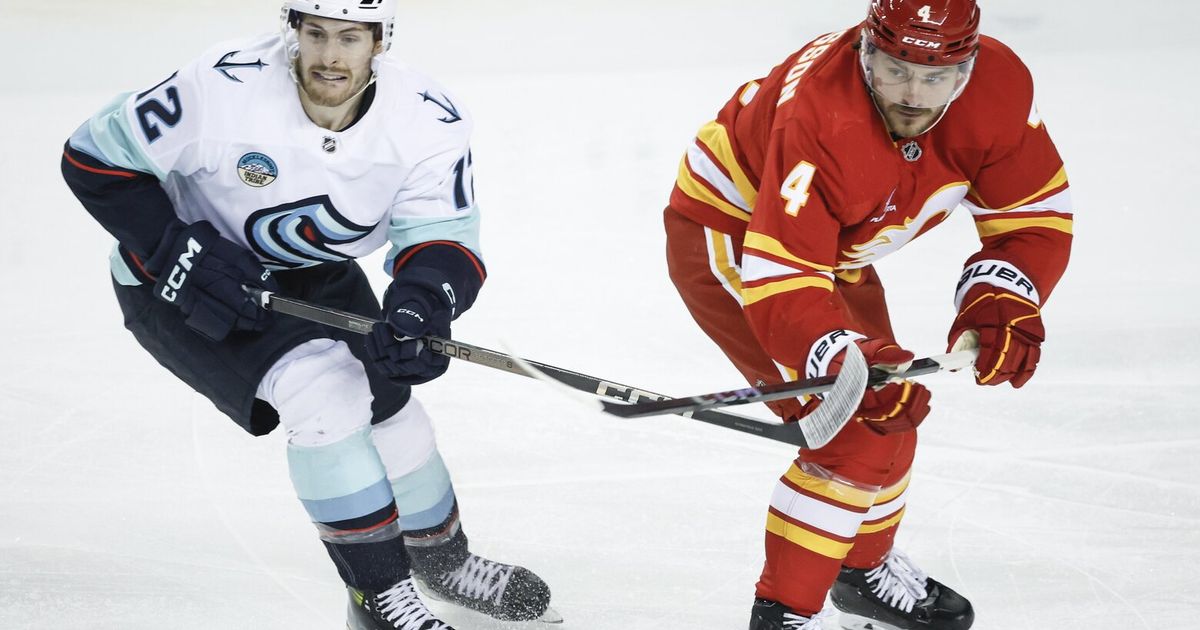 Kraken fall to 1-4 in preseason after overtime loss to Flames | The ...