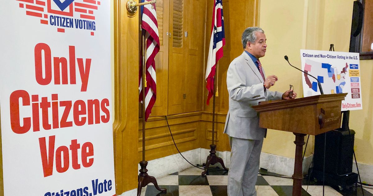 Data indicates voting by noncitizens is rare. Republicans are pressing ...