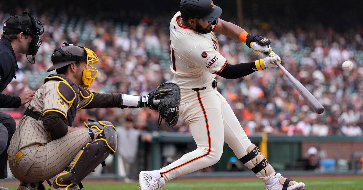 Heliot Ramos becomes first right-handed batter to hit Splash Homer at ...